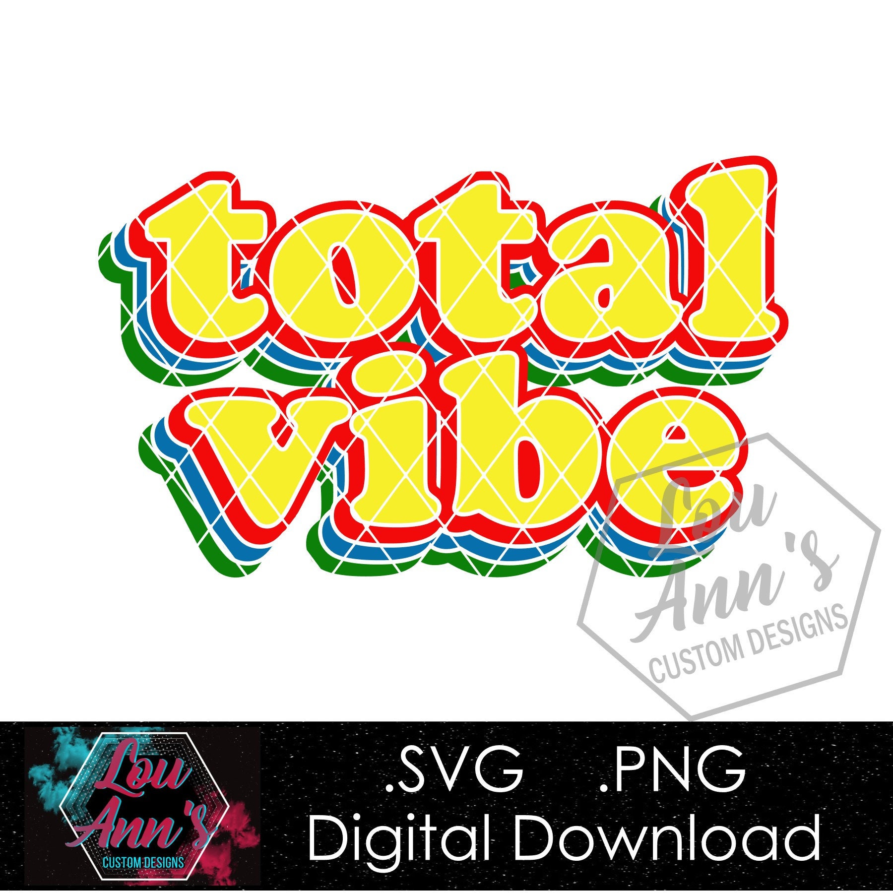 Total Vibe .SVG .PNG Digital Download - Etsy