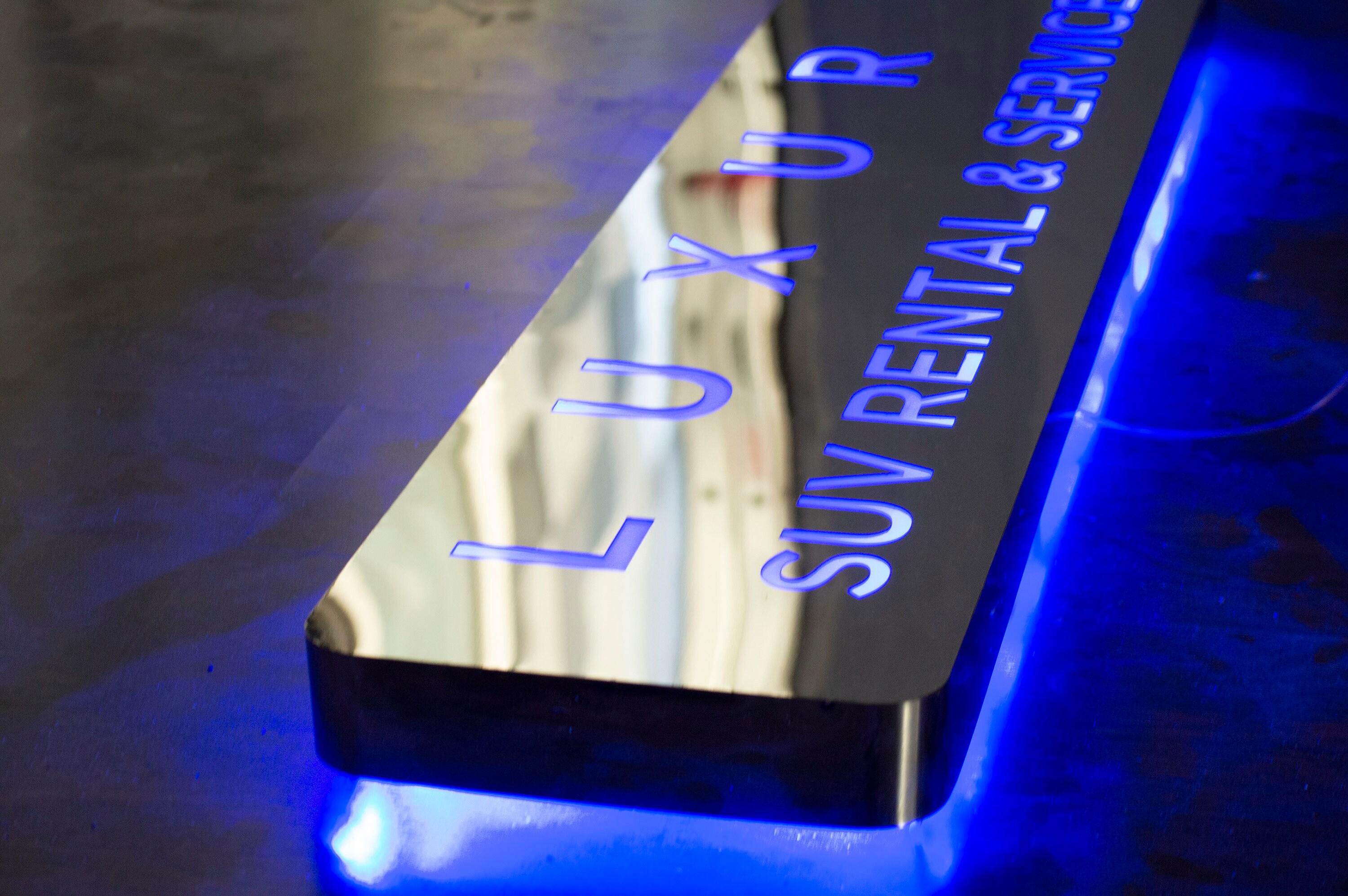 Rgb Led Sign Wall Sign Office Decor Red Sign Logo Sign - Etsy