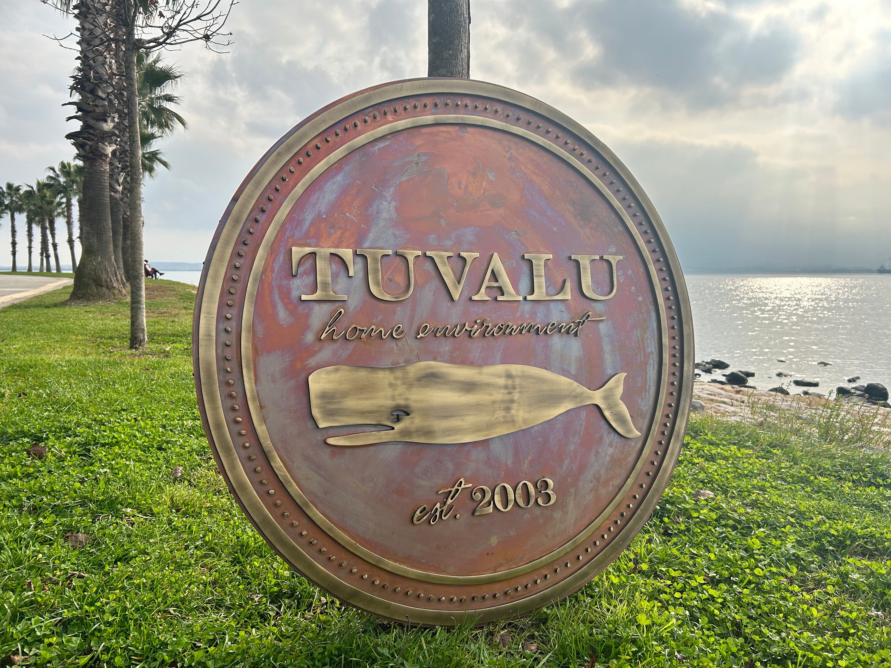 A Sign From History, Aged Sign, Rustic Sign, Antique Signboard, Copper ...