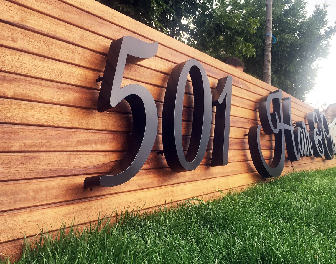 Wood Sign, Backlit Letter or Logo, Sign for Wall, Sign for Office ...