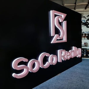 Oven Painted Floor Signage, Colorful Signage, Custom Sign, Business ...