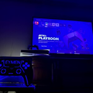 Personalized Gamer Tag Led Sign, Custom Game Console RGB Led Light ...