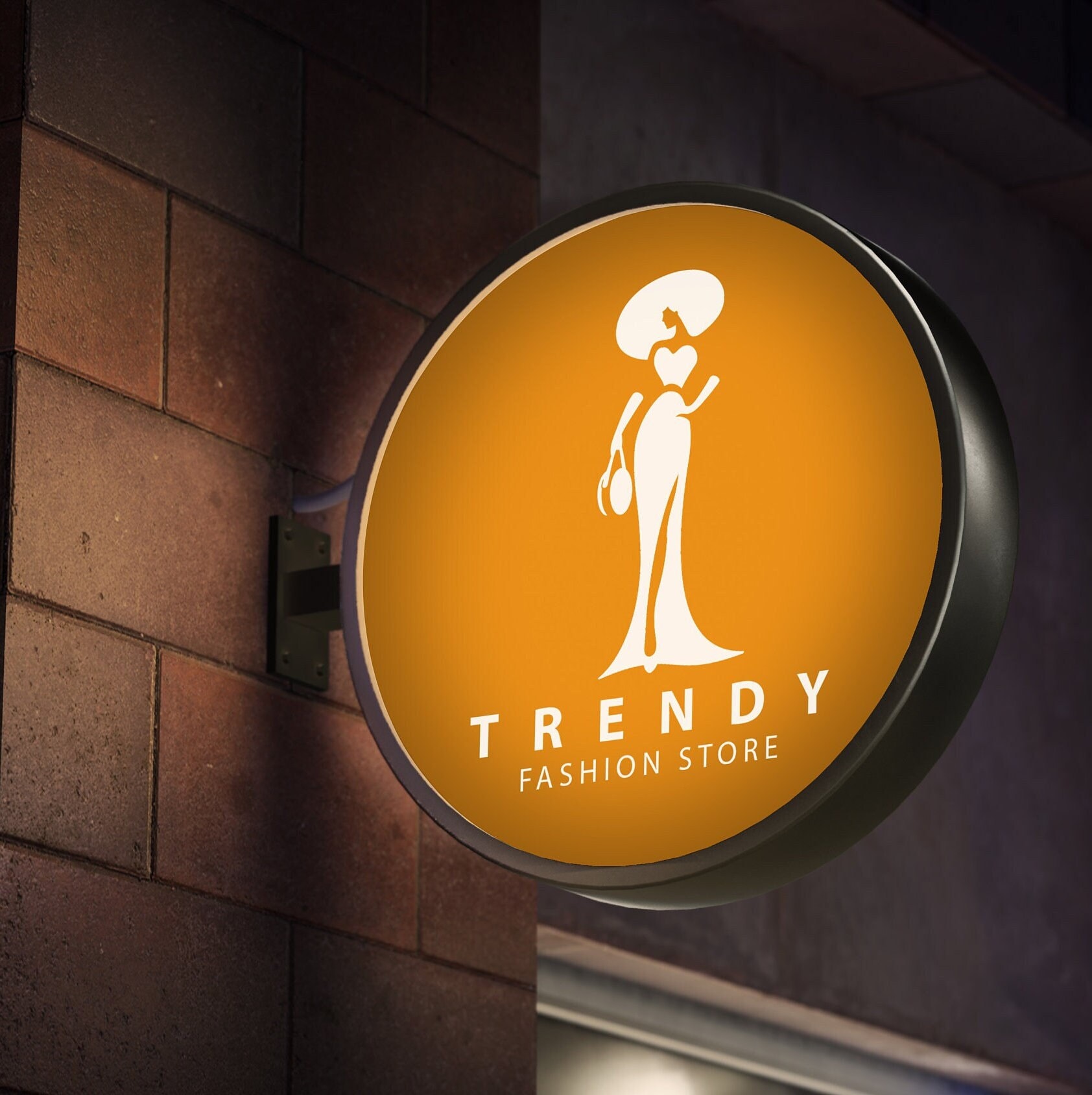 Fashion Store Sign Sign Shop Business Name Sign 3D Logo - Etsy