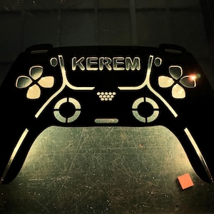 Personalized Gamer Tag Led Sign, Custom Game Console RGB Led Light ...