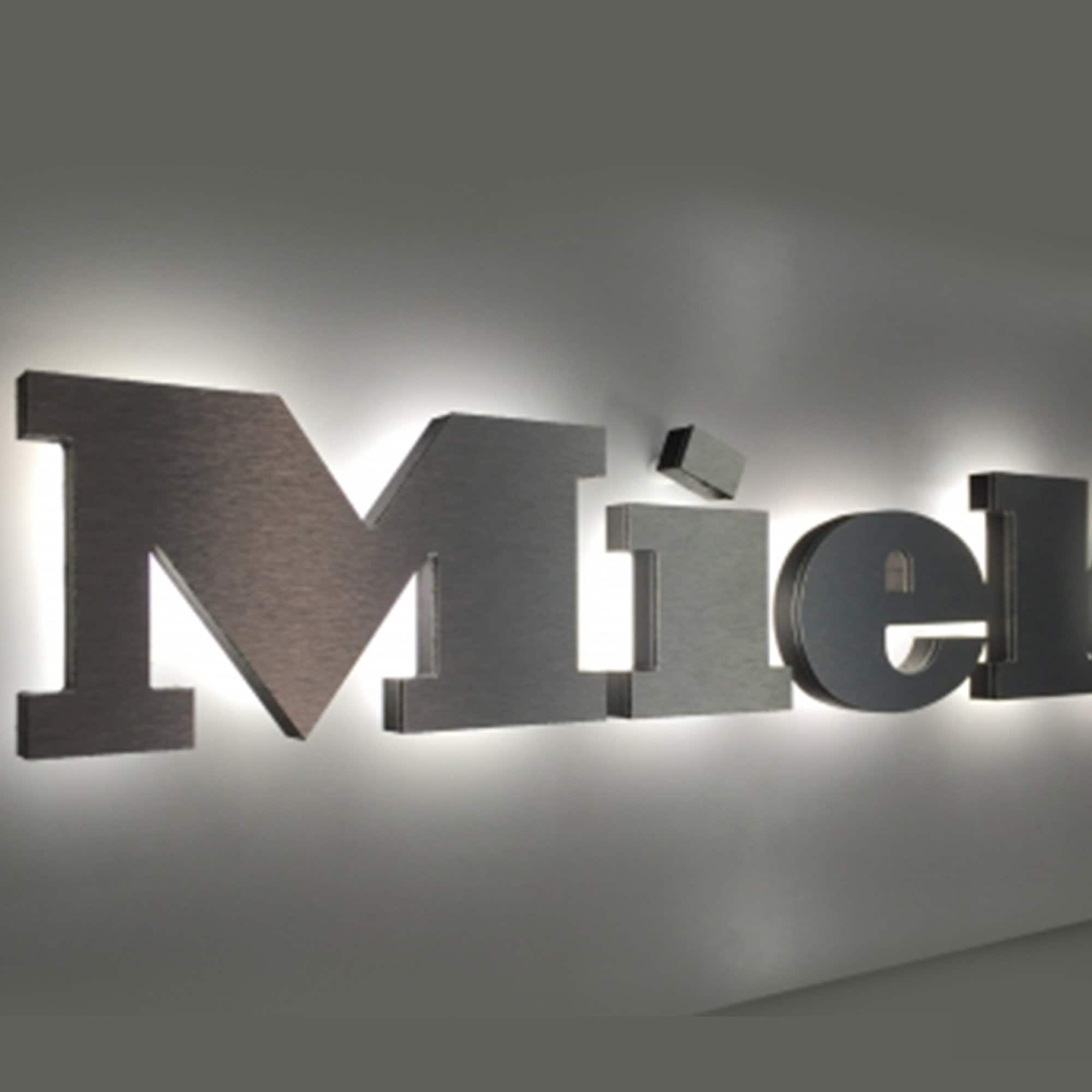 3d Backlit Sign 3d Led Signage Custom Outdoor Logo Light - Etsy