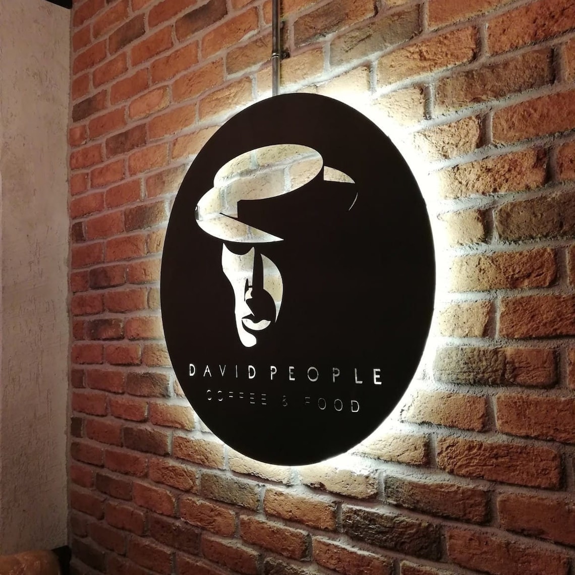 Business Sign Custom Metal Signs Lighted Signs Logo Signs | Etsy