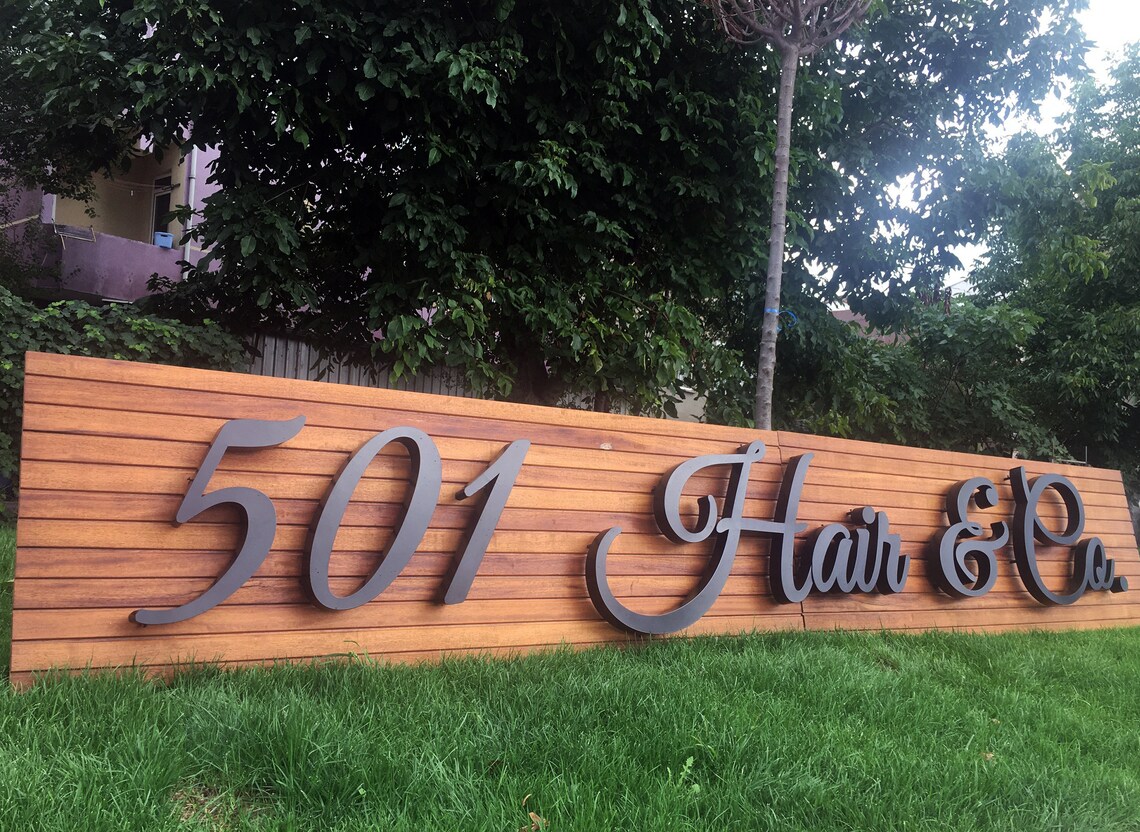 Wood Sign, Backlit Letter or Logo, Sign for Wall, Sign for Office ...