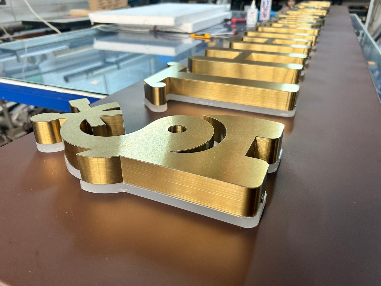 Personalized Sign Backlit Sign Gold Sign Wall Decor Gift - Etsy