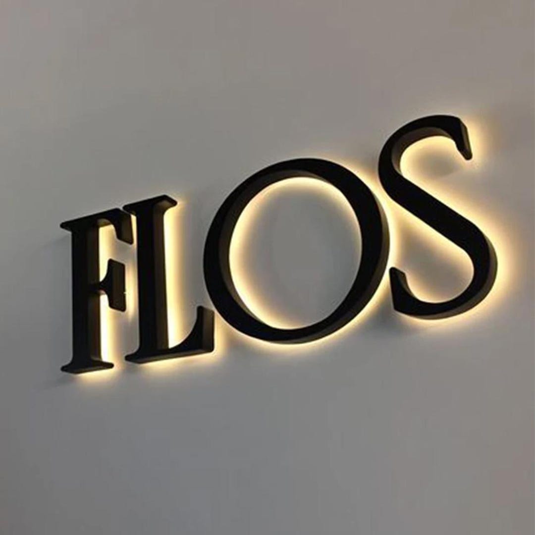 Backlit Sign, Custom 3d Backlit Sign, Backlighted Display, Custom ...