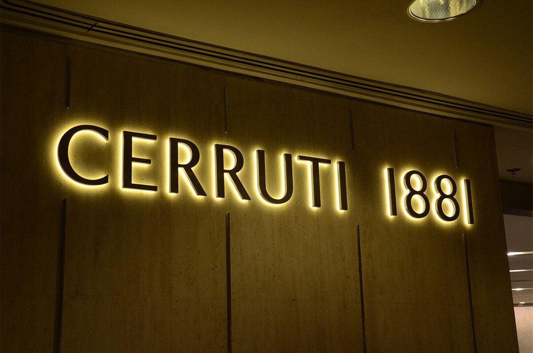 Backlit Logo Wall Sign, Indoor Welcome Sign, Modern Office Wall Sign ...