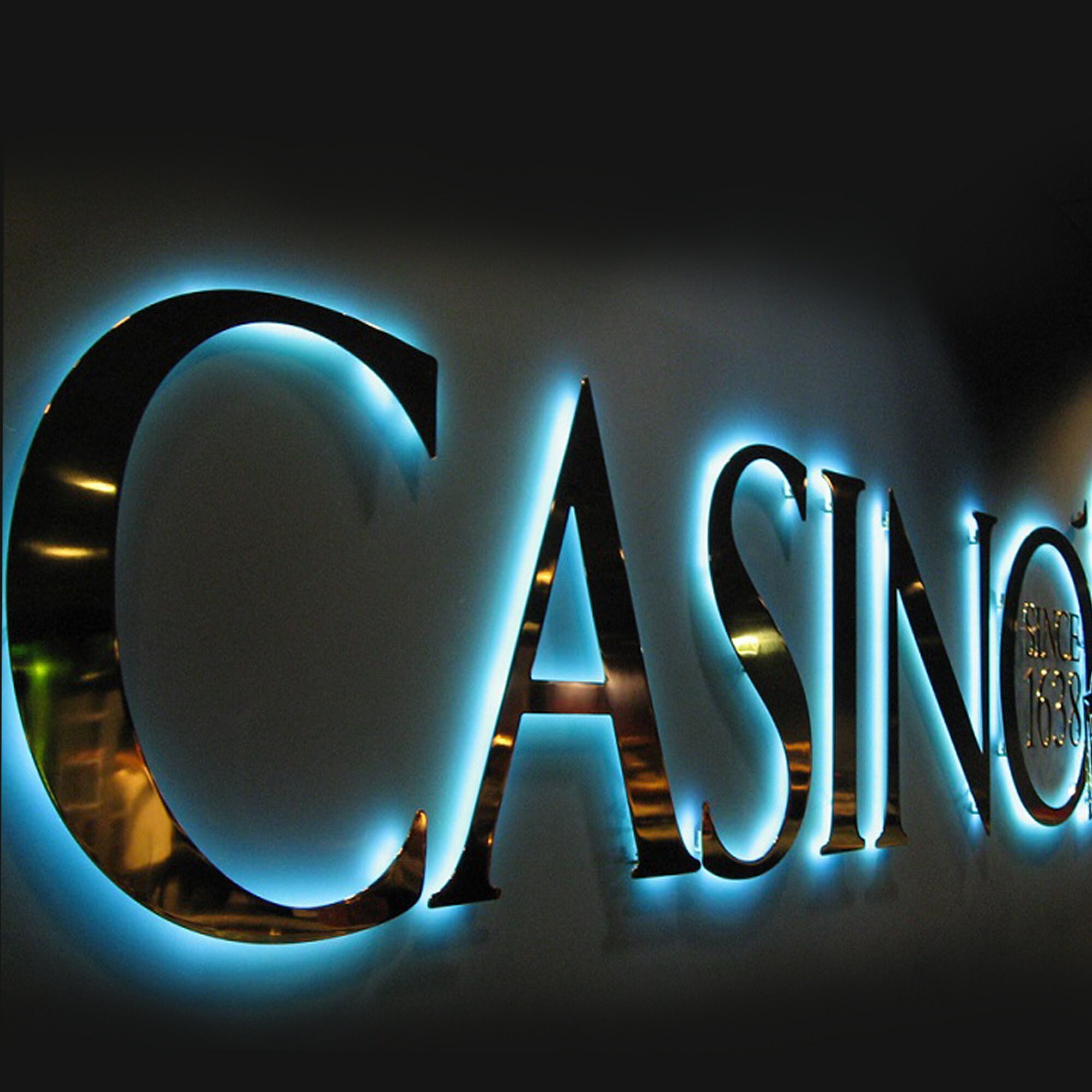 Backlit Logo Wall Sign, Indoor Welcome Sign, Modern Office Wall Sign ...