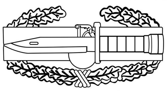 Combat Action Badge SVG - Etsy India
