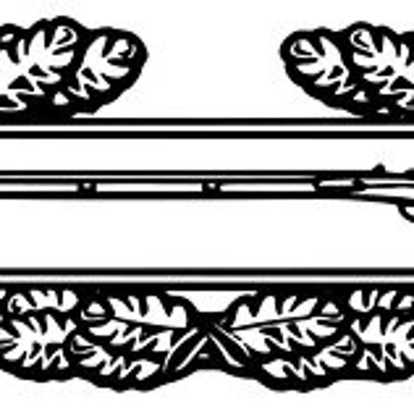 Us Army Combat Infantry Badge Svg File - Etsy