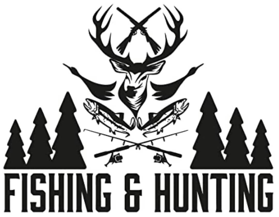Hunting and Fishing SVG - Etsy