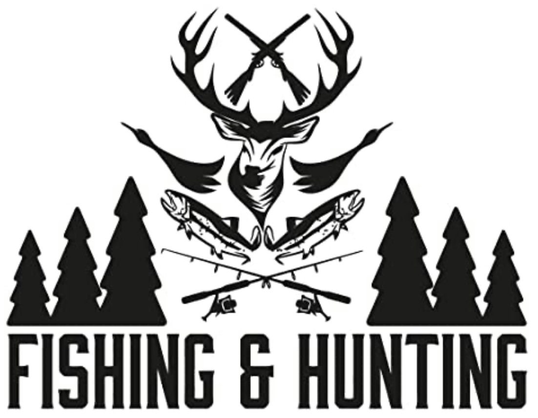 Hunting and Fishing SVG | Etsy