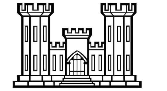 Usmc Engineer Castle Clip Art
