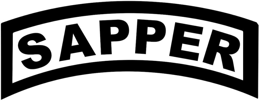 Sapper Tab SVG (Download Now) - Etsy