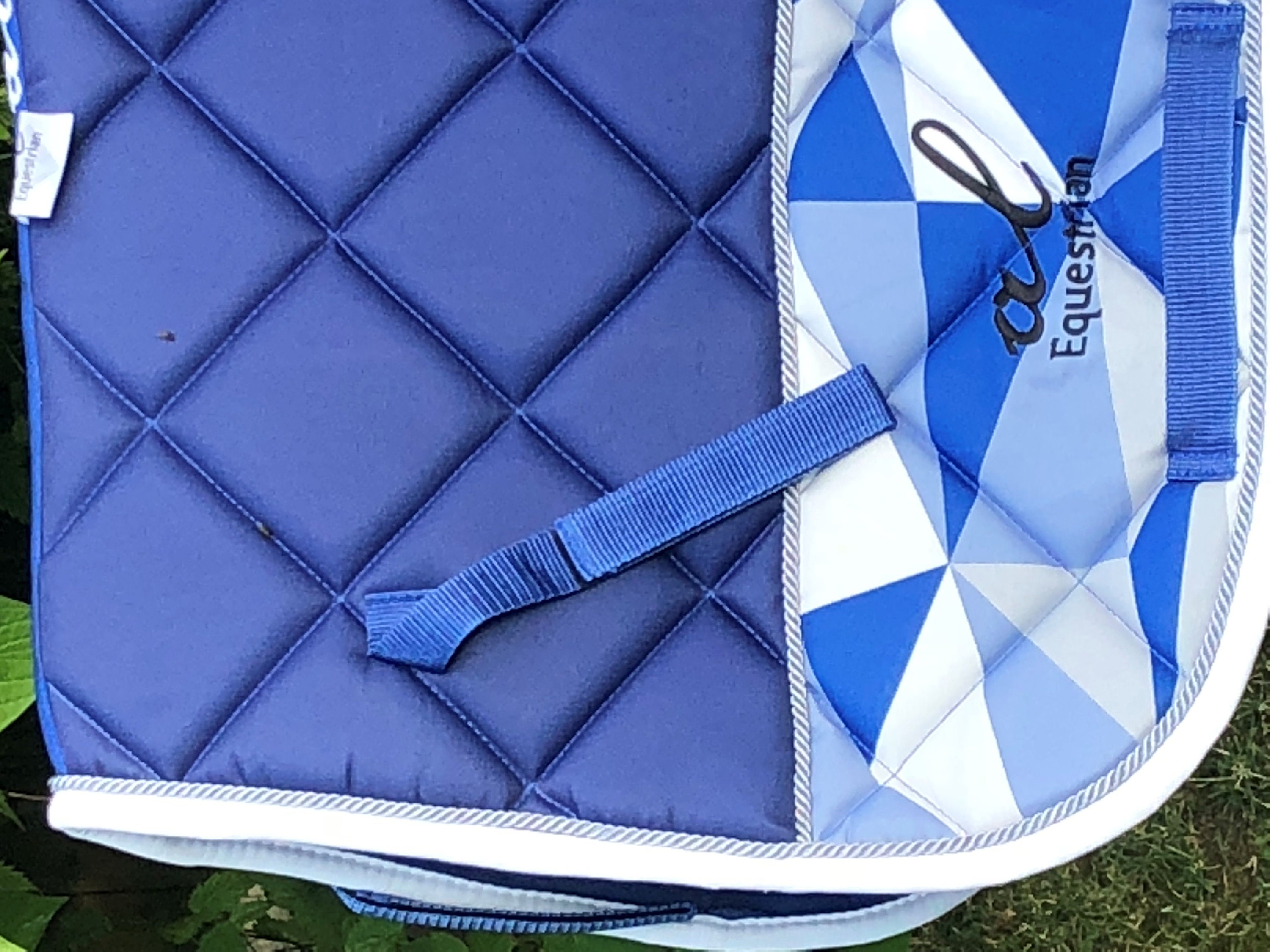 Monaco Blue Saddle Pad - Etsy