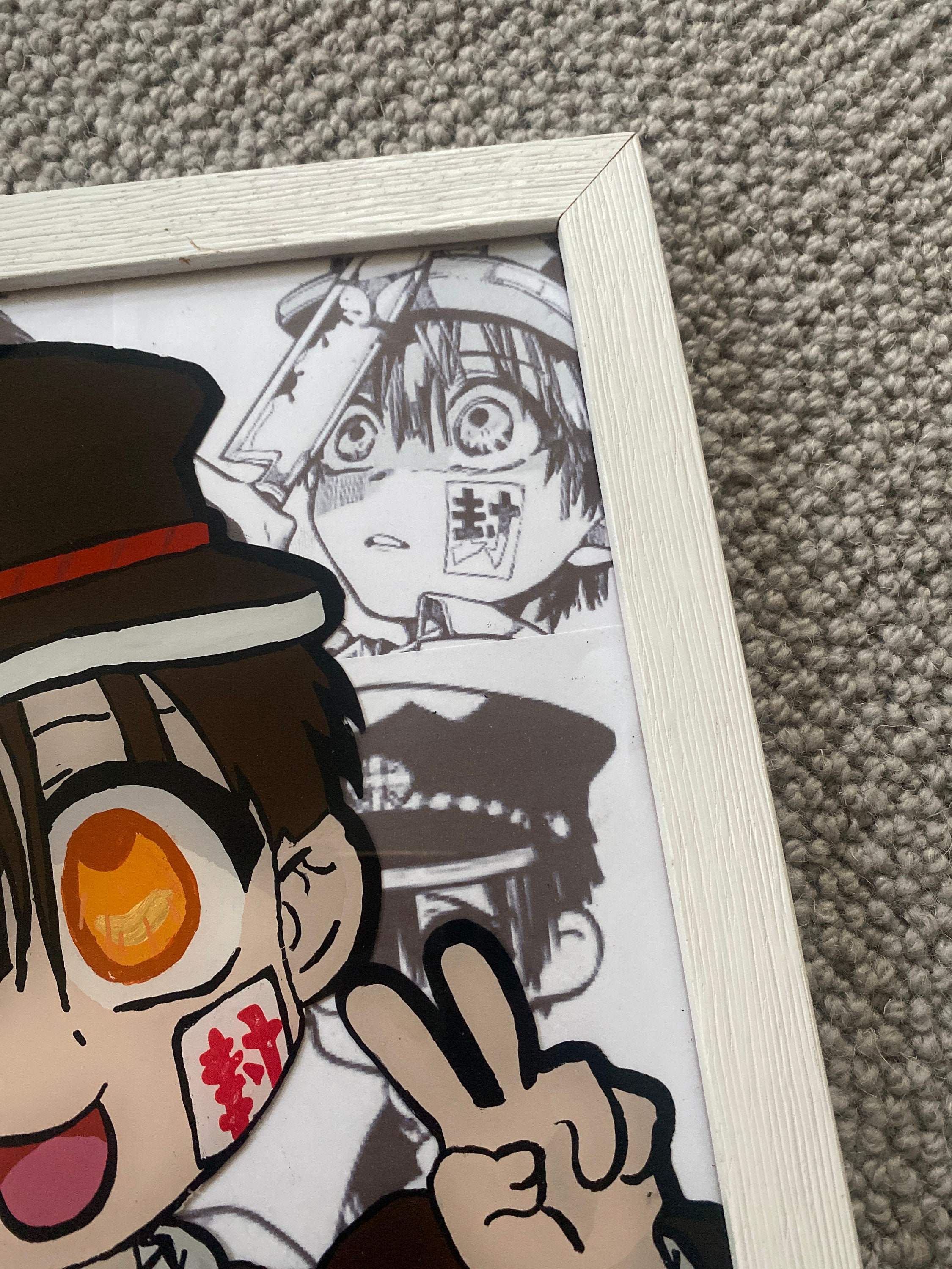 Toilet Bound Hanako Kun Custom Personalised Glass Painting. Handmade ...