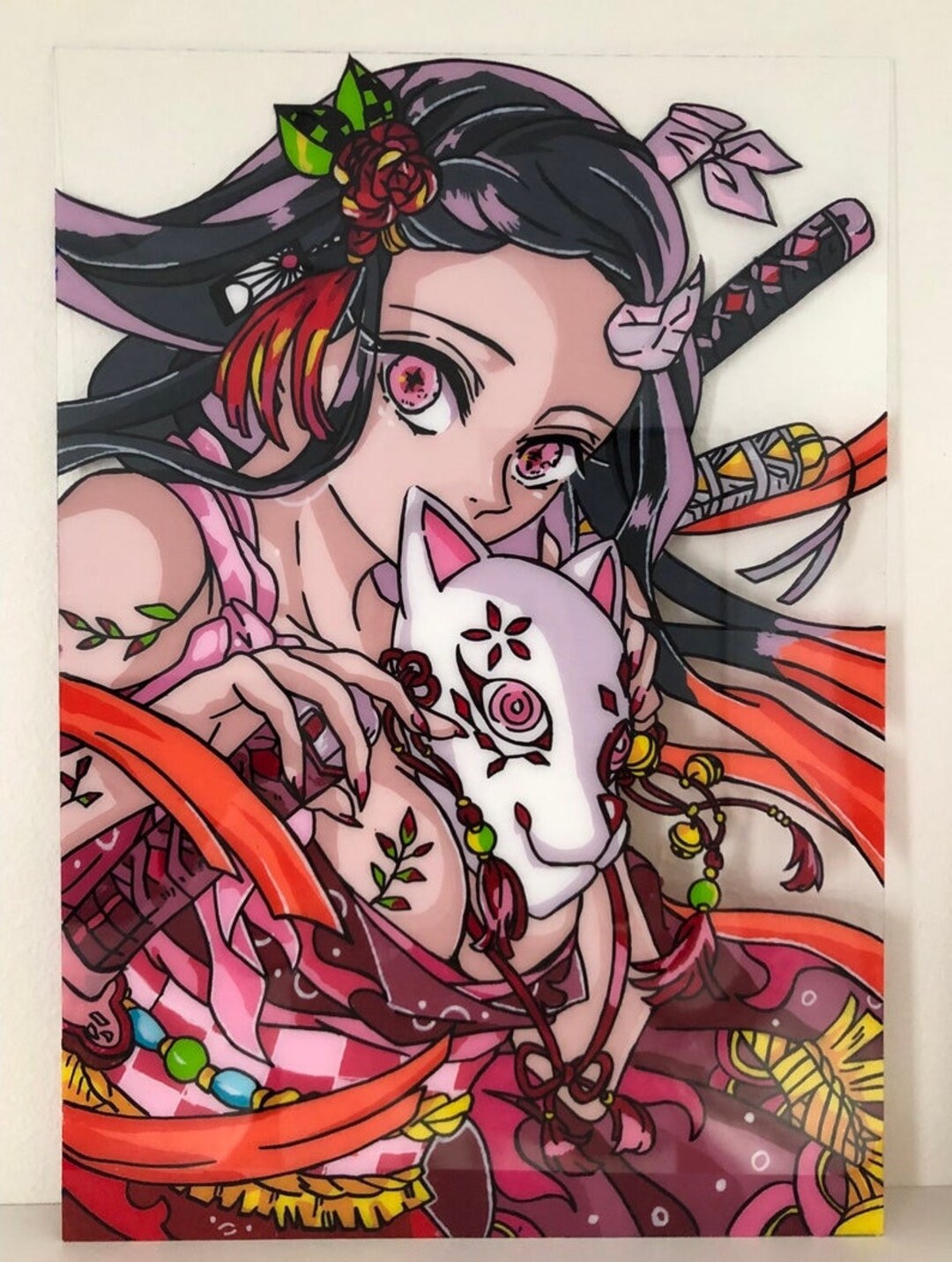 CUSTOM Anime, Cartoon, Personal Glass Paintings - Etsy