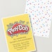 Play-dough Play Date Birthday Invitation Template DIGITAL DOWNLOAD - Etsy