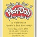 Play-dough Play Date Birthday Invitation Template DIGITAL DOWNLOAD - Etsy
