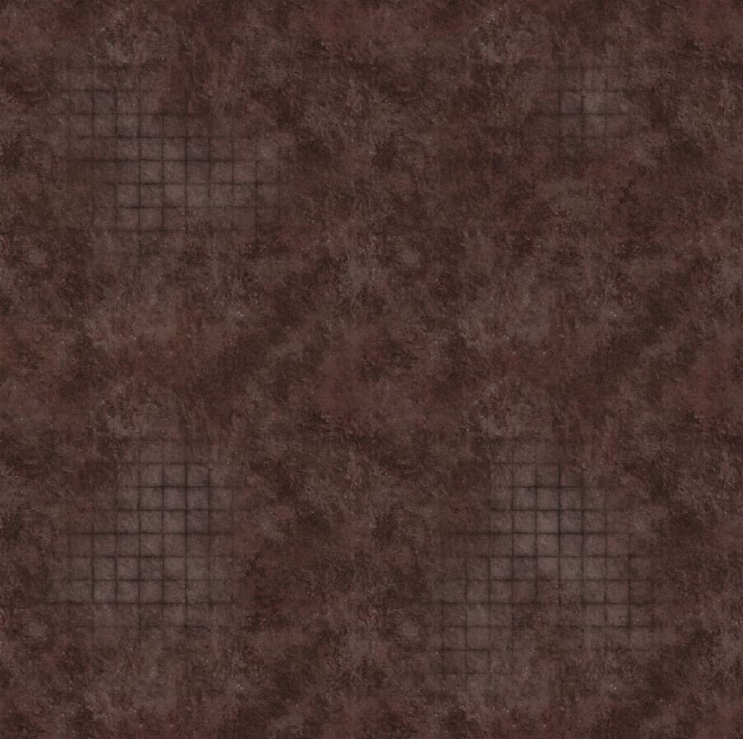 Tabletop Gaming 3x3 PVC Mat Red Dungeon Design Wargaming Miniatures ...