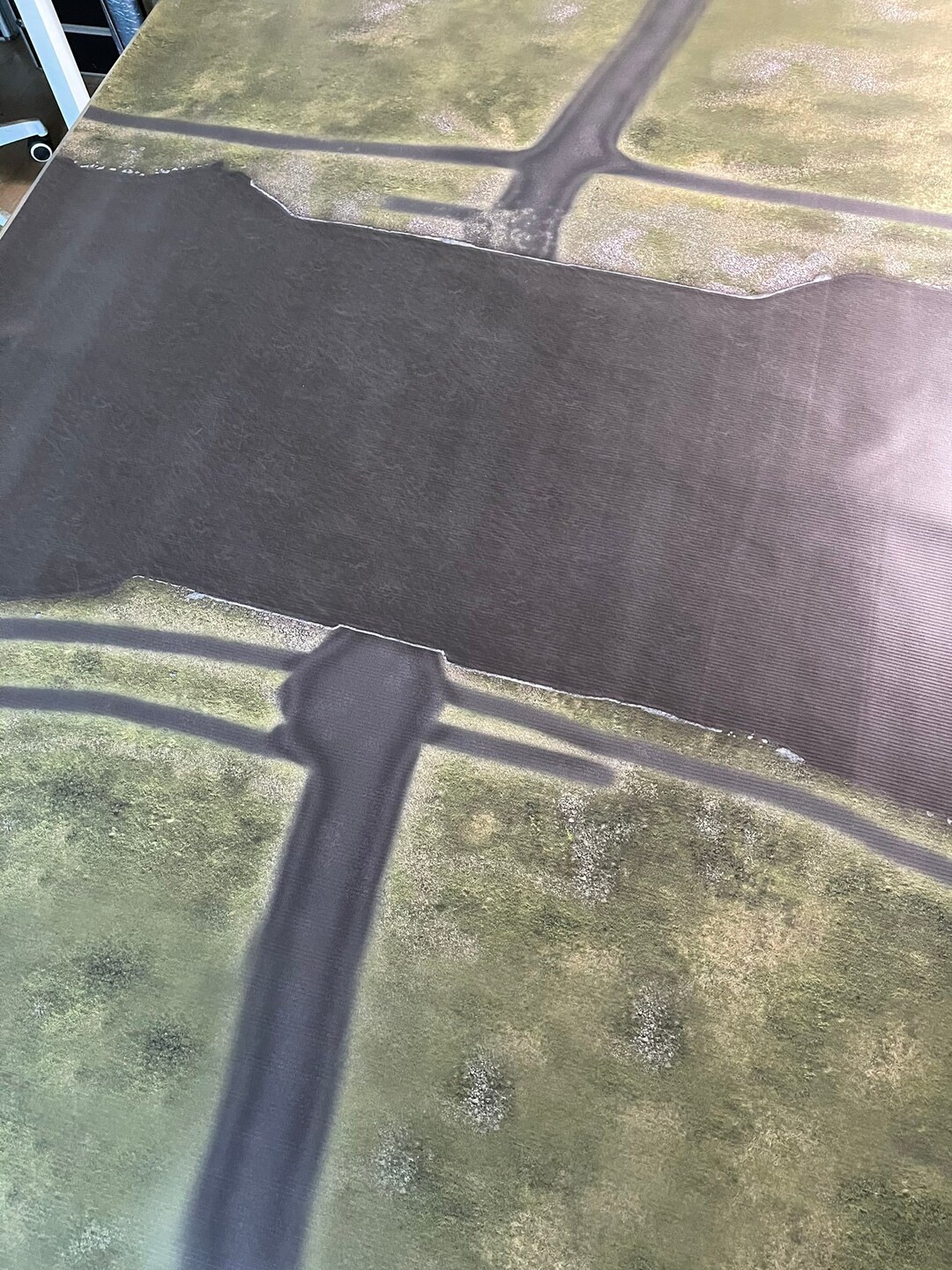 PEGASUS BRIDGE Tabletop Gaming Mat 6x4 PVC Wargaming Miniatures Hobby ...