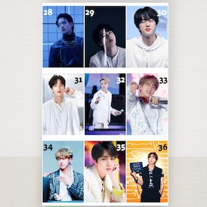 BTS Members Magnets, K- Pop Magnets , OT7 Magnets, - Etsy