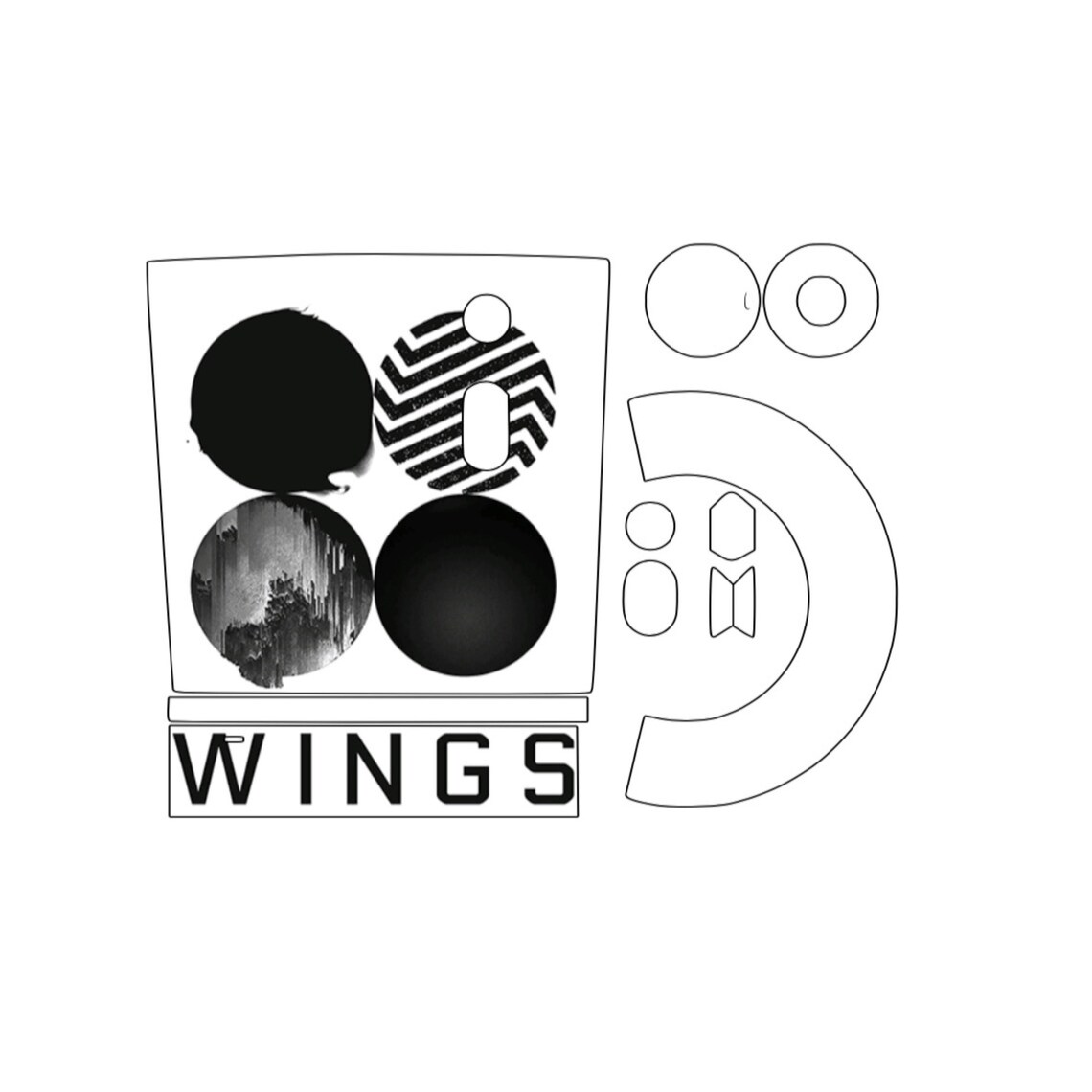 ARMY BOMB SKIN Bts and Solo Albums Inspired Decal Style 3 - Etsy