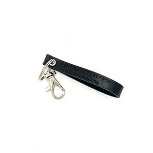 Personalized Leather Keychain Gifts and Mementos for Family Keychains ...