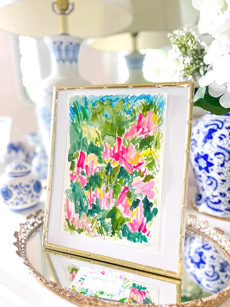 Paper Artworks -7x10” Watercolor on Thick Paper Original Painting ...