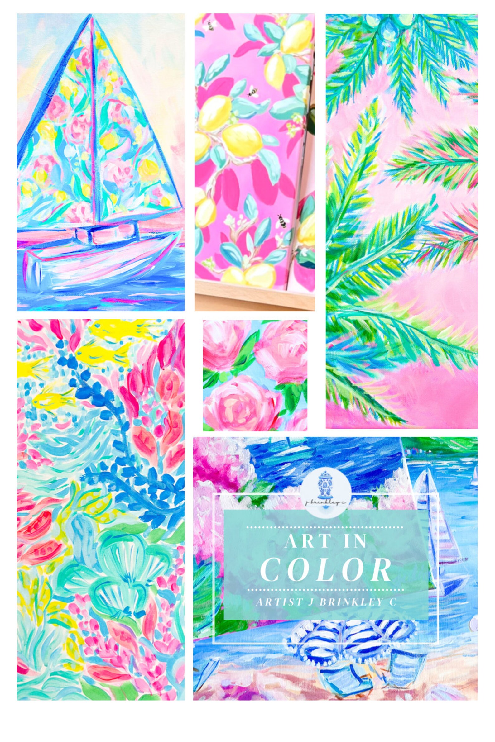 9x12 pink Sails Original Painting, Sailboat Painting, Pink Art, Yacht ...