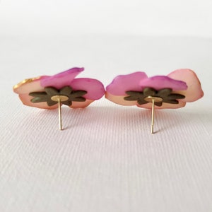 Pansy Polymer Clay Flower Cutter Set: Floral Earring DIY - Etsy