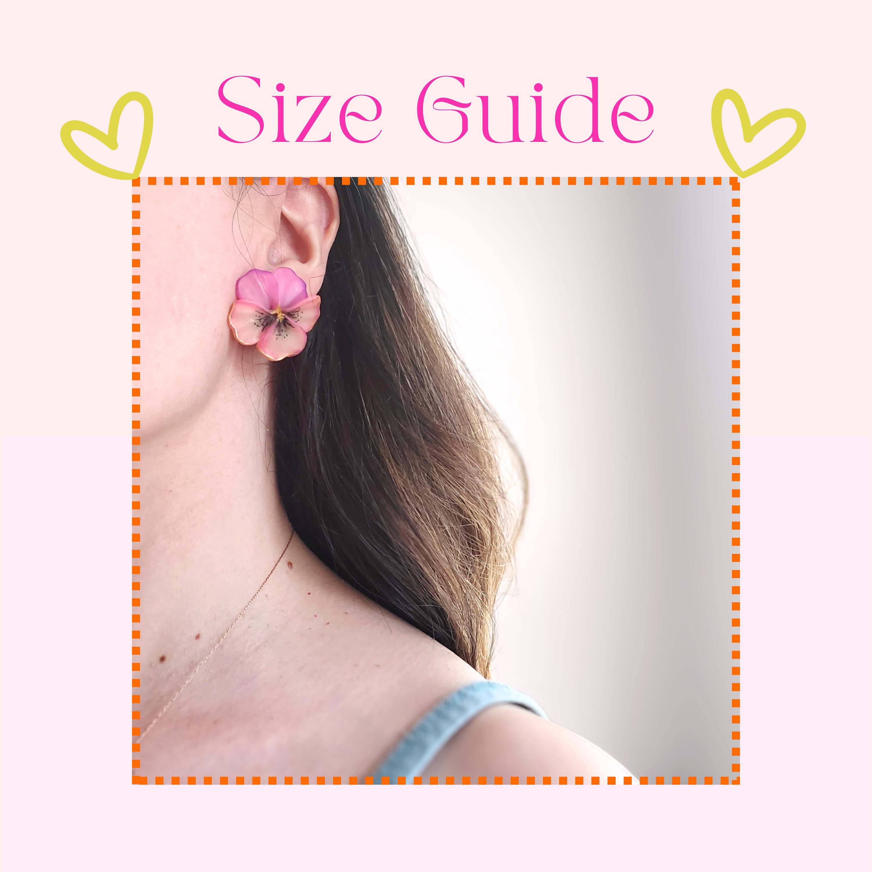 Pansy Polymer Clay Flower Cutter Set: Floral Earring DIY - Etsy