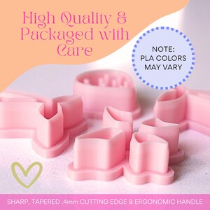 Pansy Polymer Clay Flower Cutter Set: Floral Earring DIY - Etsy