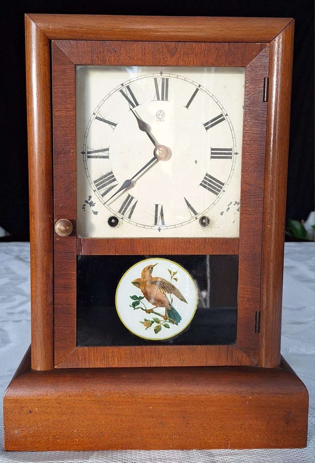 Mantle Clock - Seth Thomas Eight Day Spring - Etsy