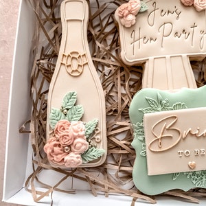 Personalised Hen Night Biscuits | Hen Night Biscuits | Wedding Biscuits ...