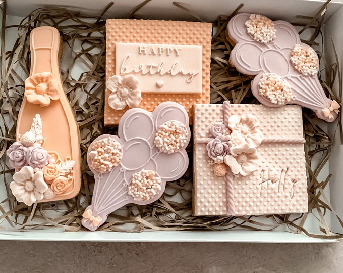 Personalised Birthday Biscuits | Birthday Biscuits | Happy Birthday ...