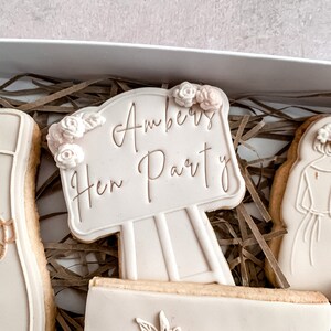 Personalised Hen Night Biscuits | Hen Night Biscuits | Wedding Biscuits ...