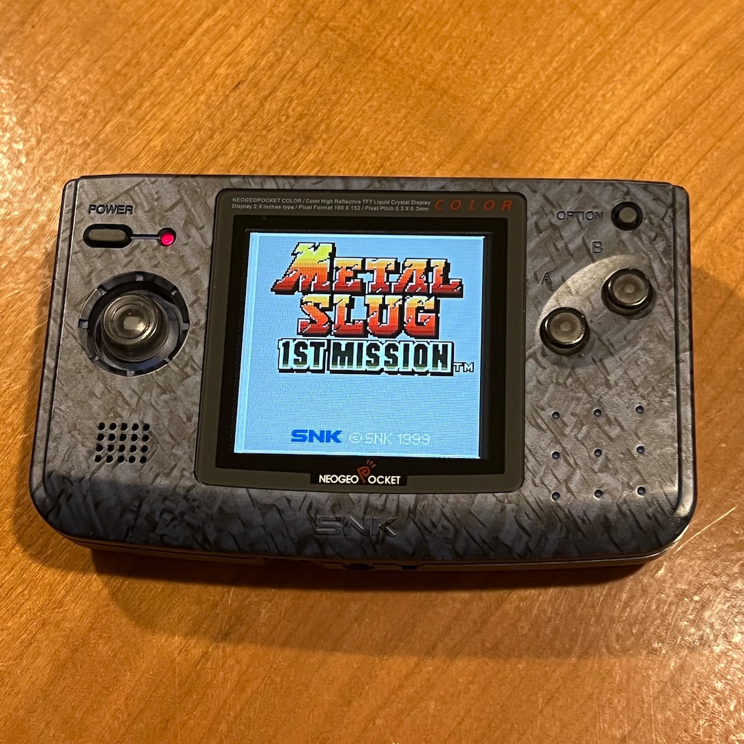 Neo Geo Pocket Color Stone Blue Model Full Size IPS Q5 - Etsy