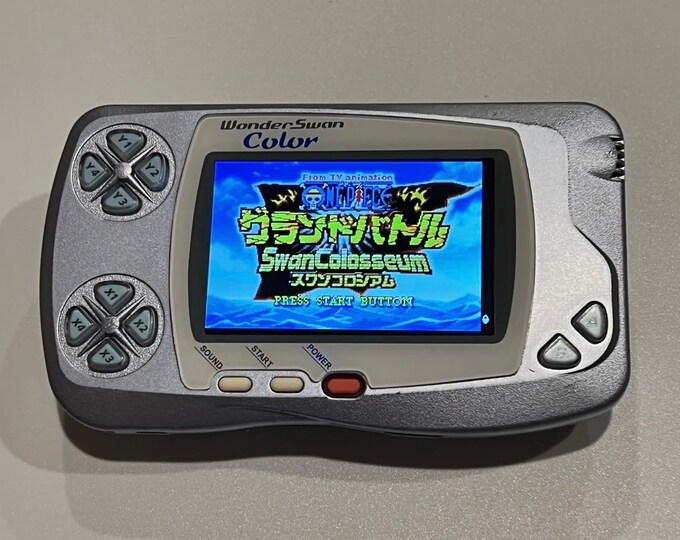 Pearl Blue Bandai Wonderswan Color WSC W/ Backlit IPS LCD Screen - Etsy