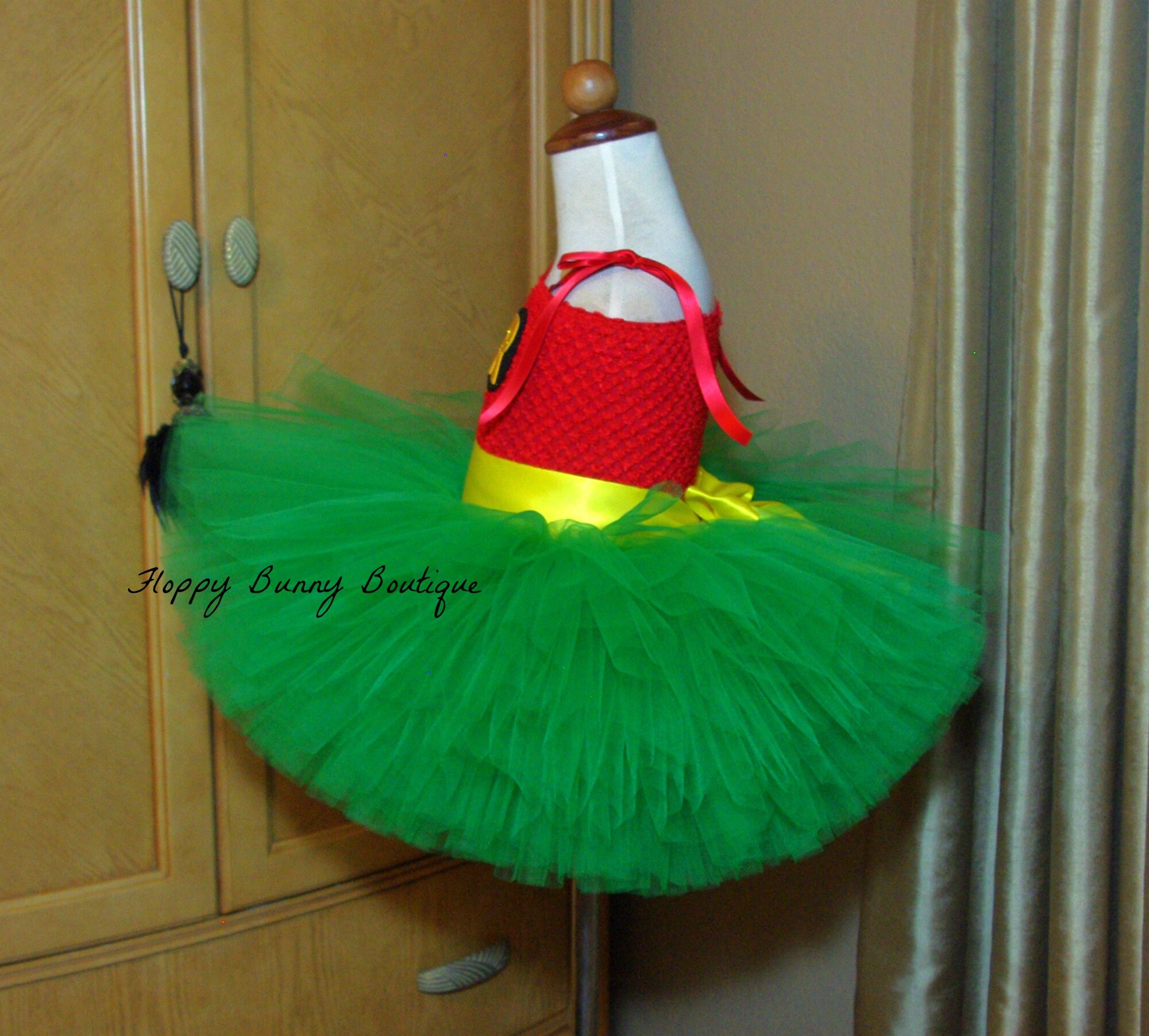 Female Robin Costume Tutu