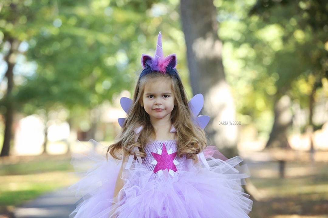Twilight Sparkle Tutu Dress, My Little Pony Costume, Unicorn Tutu Dress ...