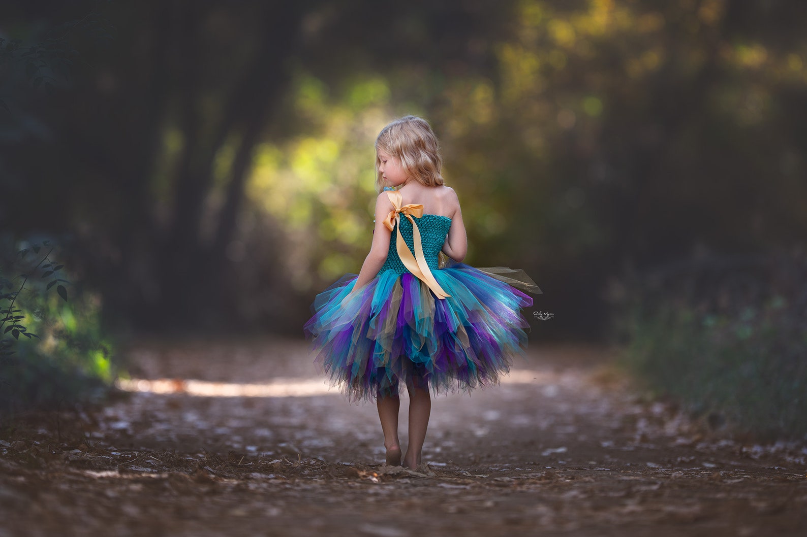 Peacock Tutu Dress Teal Tutu Dress Purple Tutu Dress Fairy - Etsy