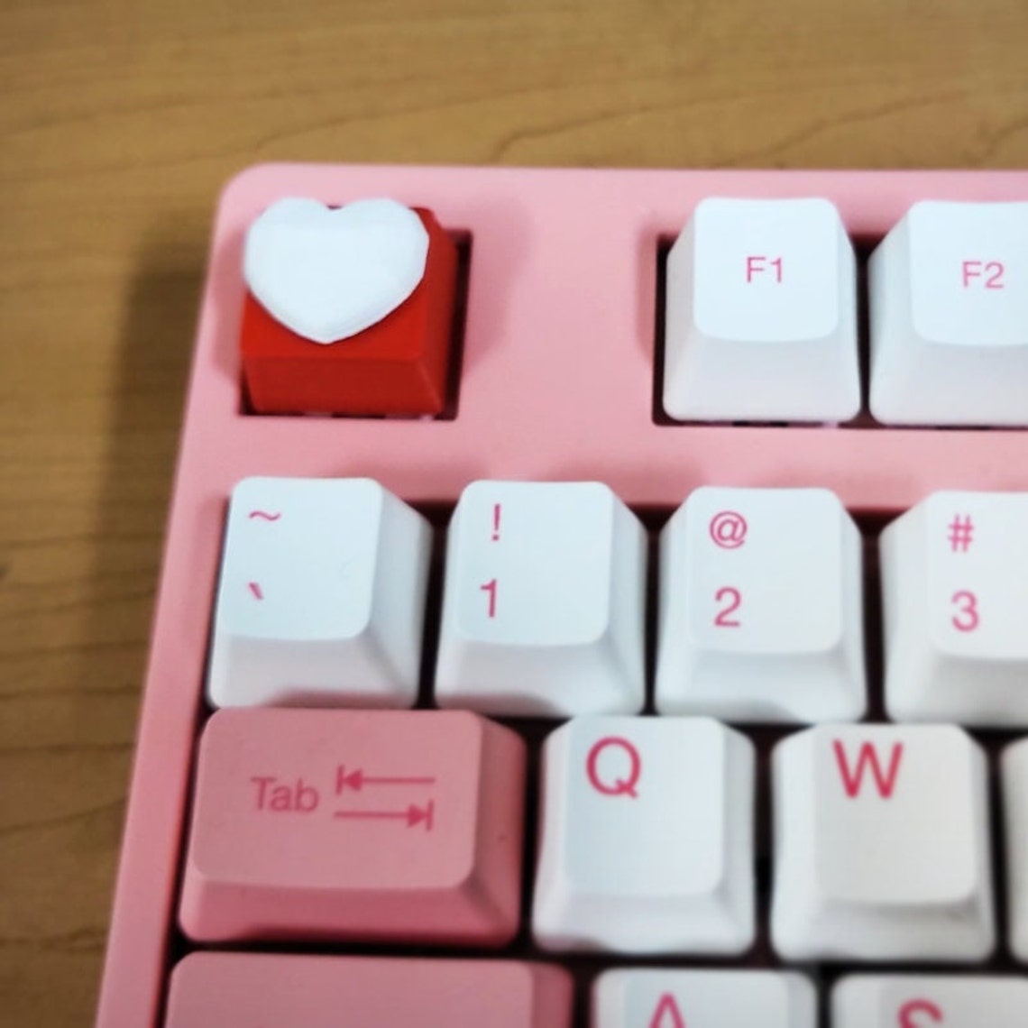 Heart Keycap for Mechanical Keyboards Custom 3D Printed - Etsy