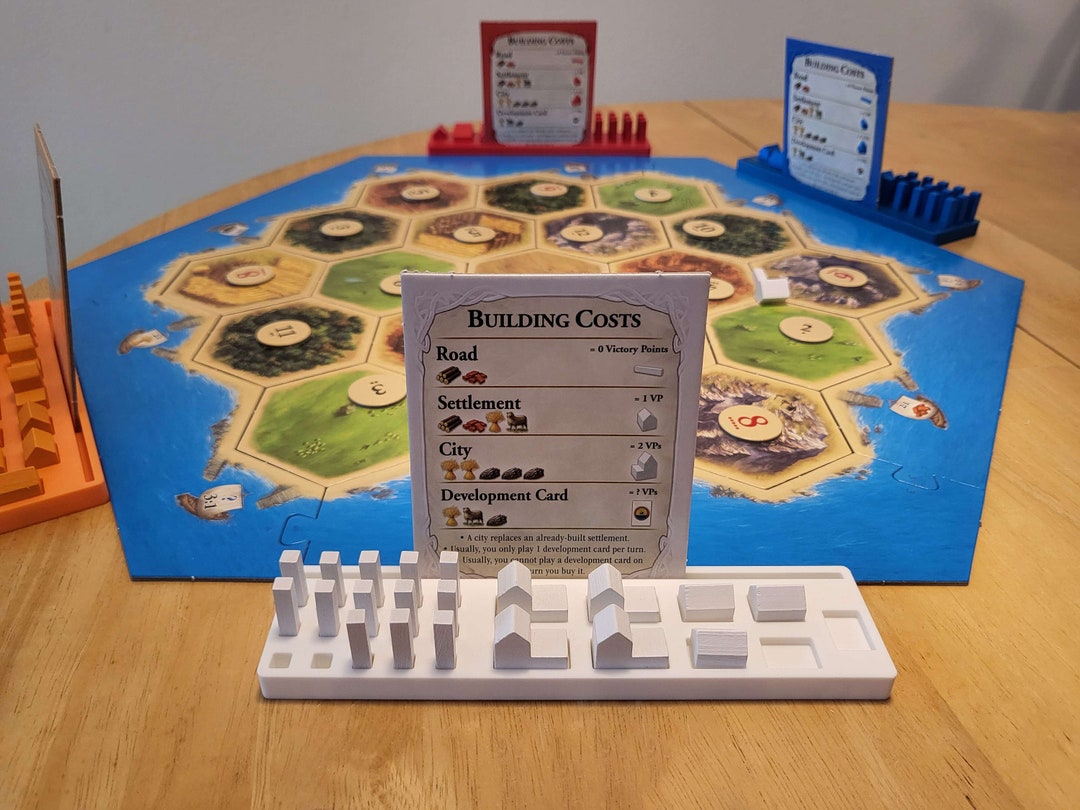 Custom Catan Game Piece Holders - Etsy