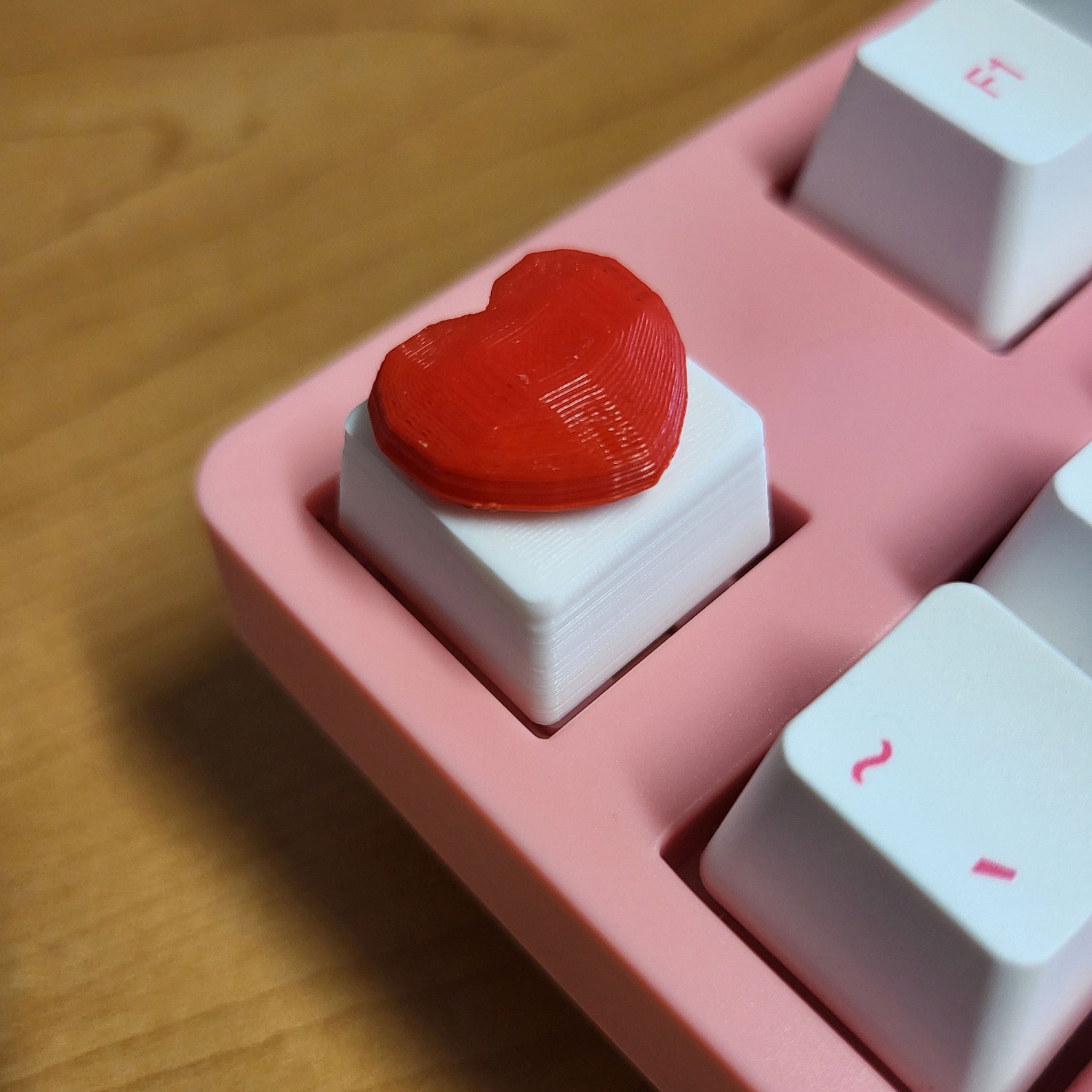 Heart Keycap for Mechanical Keyboards Custom 3D Printed - Etsy