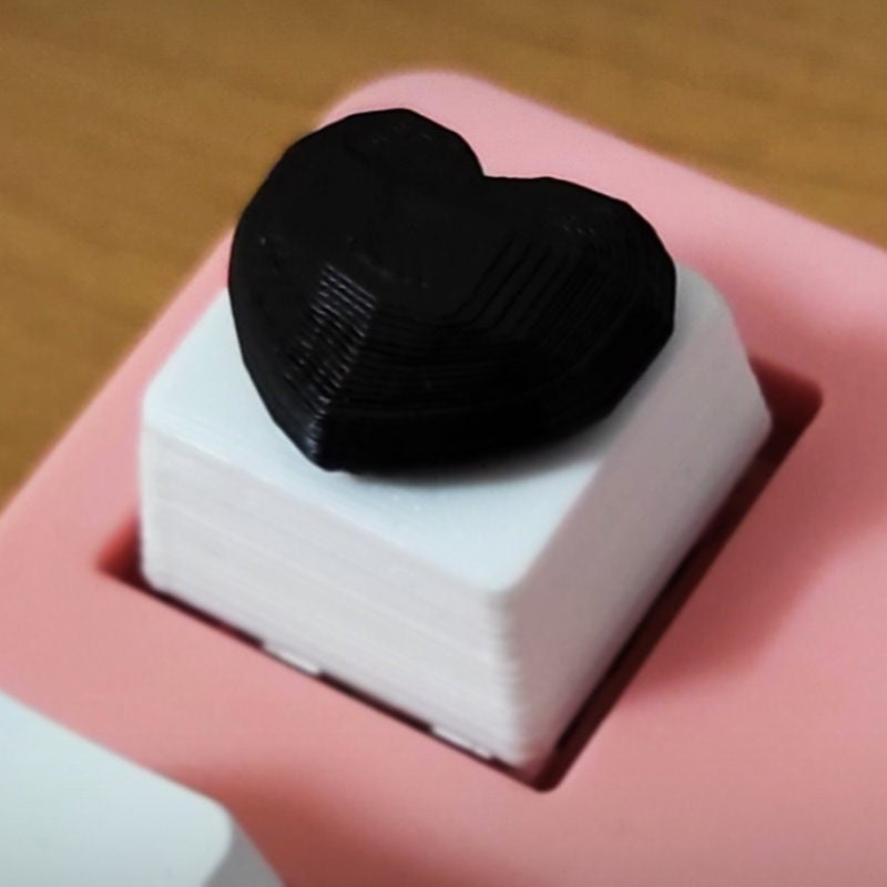 Heart Keycap for Mechanical Keyboards | Custom 3D Printed - Etsy