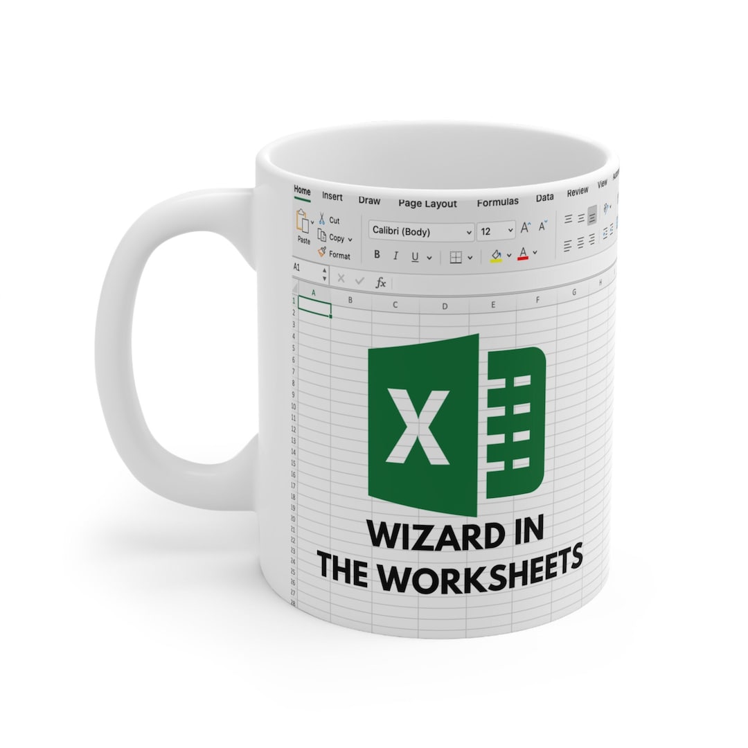 Excel Mug Excel Spreadsheet Data Scientist Mug Excel Ts Etsy